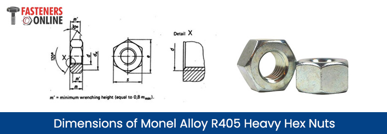 monel 405 hex bolts, Alloy R405 UNS N04405 fasteners supplier