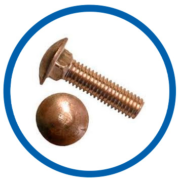 Copper Coach Bolts